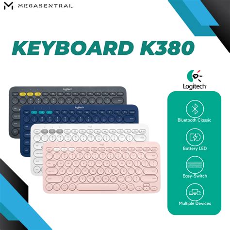 Logitech Keyboard K380 Multi Device Wireless Keyboard Shopee Malaysia