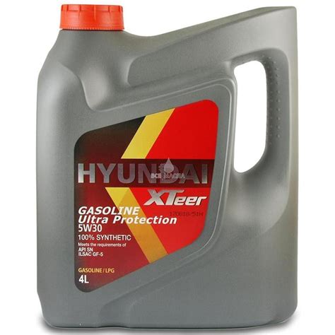 Dầu nhớt ô tô máy xăng HYUNDAI XTEER Gasoline Ultra Protection 5W30_4L ...