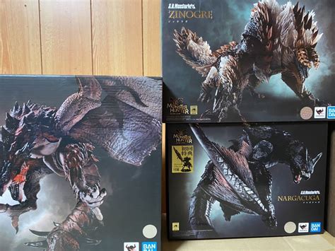 Yahooオークション Shmonsterarts ナルガクルガ リオレウス ジン