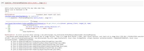 Error Using Some Pretrained Pipelines In Spark Pyspark X Issue