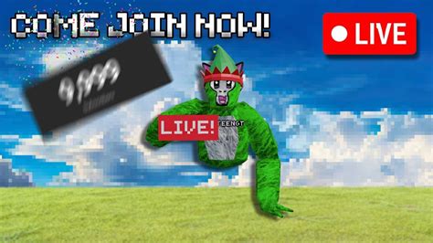 24H GORILLA TAG LIVE PLAYING ONLY UP WITH VIEWERS ROAD TO 10K