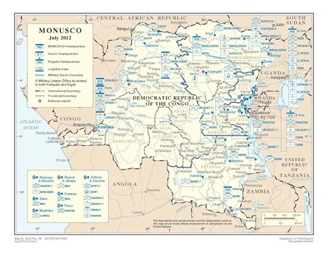 Democratic Republic Of Congo Involvement Of Monusco How Does Law