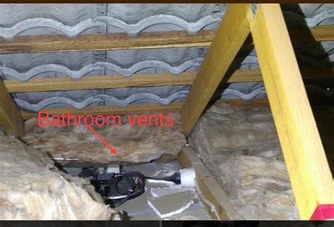 Bathroom Exhaust Into Roof Cavity