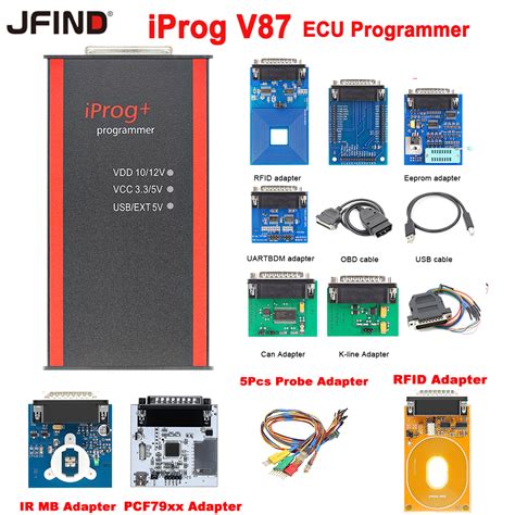 Iprog Pro V87 Full Ecu Key Programmer Iprog V87 2019 Car Tools Eeprom