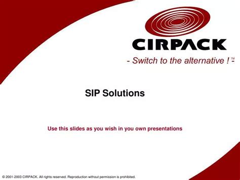 PPT SIP Solutions PowerPoint Presentation Free Download ID 3803077