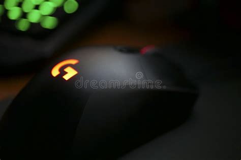 Logitech Gaming Mouse Editorial Photo Image Of Black 114732736