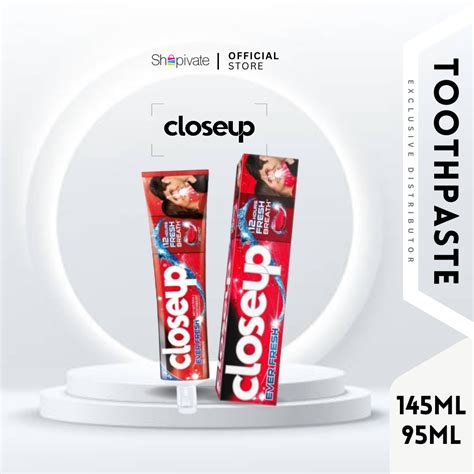 Closeup Gel Toothpaste Red Hot 95ml 145ml Shopee Malaysia