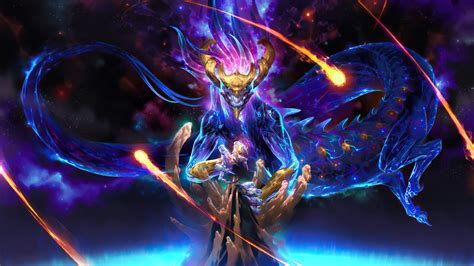 Download Aurelion Sol League Of Legends Video Game League Of Legends