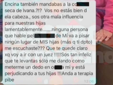 Se Conocieron Los Fuertes Mensajes Que Nicole Neumann Le Envió A Cubero