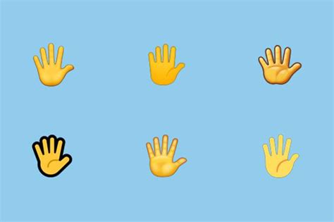 WhatsApp Qué significa el emoji de la mano con los dedos abiertos Hand with Fingers Splayed