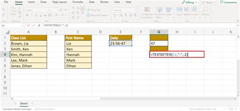 How To Use Textafter Function In Excel Sheetaki