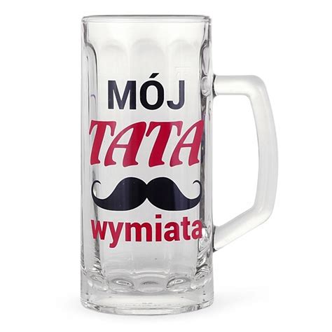 Kufel Do Piwa Dla Taty Prezent Urodziny DzieŃ Ojca 12076924606