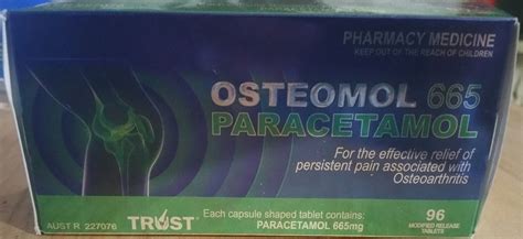 Medicine Offers بنادول جوينت المستورد Osteomol 665mg