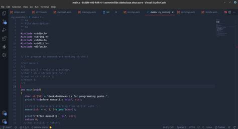 Github Booster39myassembly Recoding 7 Functions Of The C Laguage