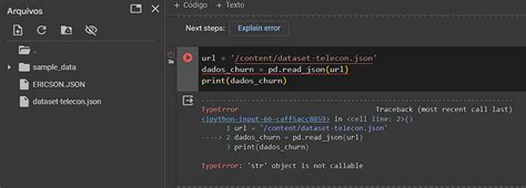 Bug Chamar Arquivo JSON Read Json PANDAS Pandas Limpeza E