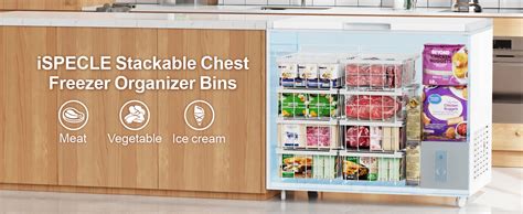 Amazon Ispecle Chest Freezer Organizer Fit To Cu Ft