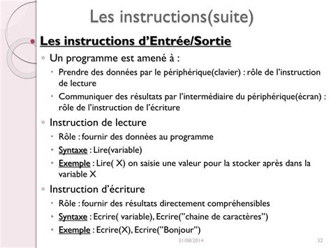 Ppt Algorithmique Powerpoint Presentation Free Download Id3730251