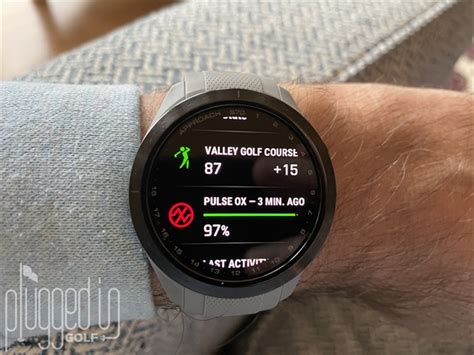 Garmin Approach S Golf Smartwatch Review Plugged In Golf