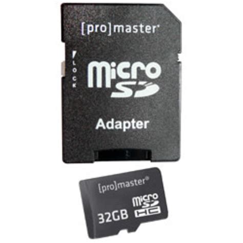 ProMaster Secure Digital Memory MicroSD Card Mack Retail