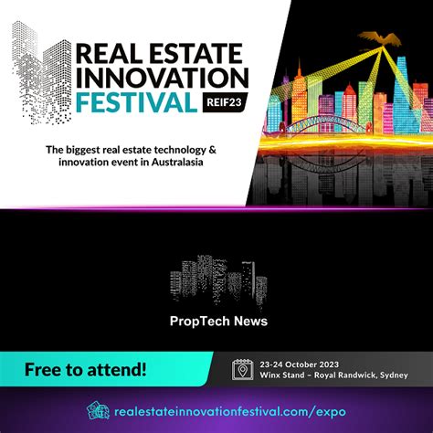 Proptech News Partners With The Real Estate Innovation Festival Proptech News