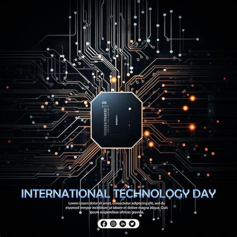 Premium PSD National Technology Day India Technology Day