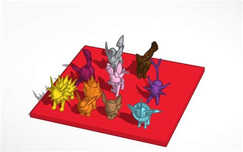 3d Design Eevee Tinkercad