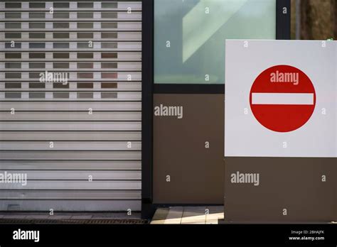 Passage Prohibited Sign Hi Res Stock Photography And Images Alamy