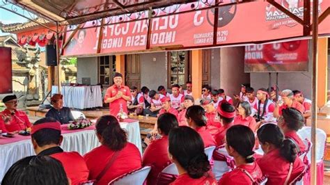PDIP Bangli Bangun Posko Gotong Royong Tiap Kecamatan Ada Dua Posko Tribun Bali