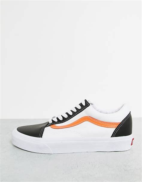 Vans Old Skool Classic Sport Sneakers In White Asos