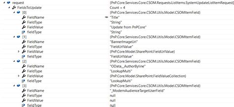 Can T Update List Item Issue Pnp Pnpcore Github