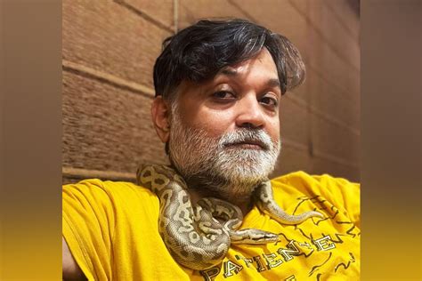 Srijit Mukherji Posts Pic With His Eldest Python