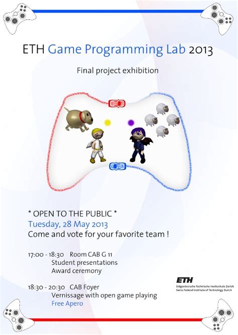 Cgl Ethz Game Programming Laboratory Ss13 Home