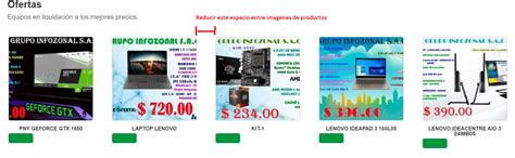 Modificar Espacio Entre Imagenes Y Descripcion Dentro De Imagen