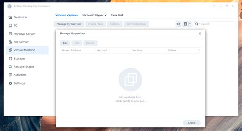 How To Backing Up Vmware Esxi With Synology Active Backup For Business