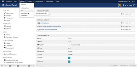 Joomla Tutorial For Beginners Create A Website With Joomla