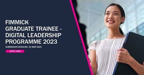 Fimmick Graduate Trainee Digital Leadership Programme 2023