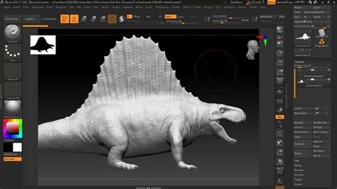 3d Model Dimetrodon Prehistoric Synapsid Vr Ar Low Poly Cgtrader