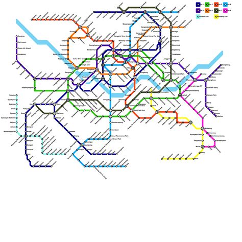 Seoul Metro Map Maker