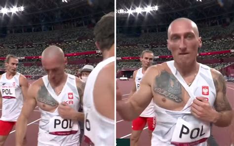 Kibic Lecha Poznań w finale Igrzysk Olimpijskich w Tokio Może
