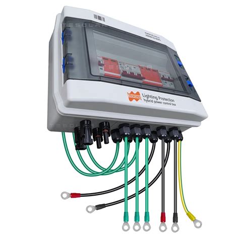 Lighting Protection Wind Solar Hybrid Power Control Box Pv Dc Combiner