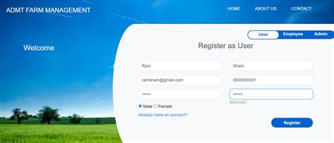 Github Darshan Nagesh Farm Management System Using Html Css Js Php Mysql