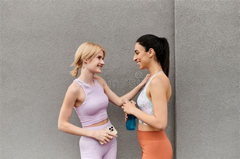 Loving Connection Between Two Young Women Stock Image Image Of