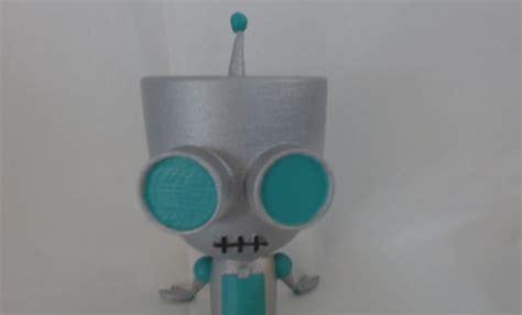 3d Printed Gir From Invader Zim By Chaoscoretech Pinshape