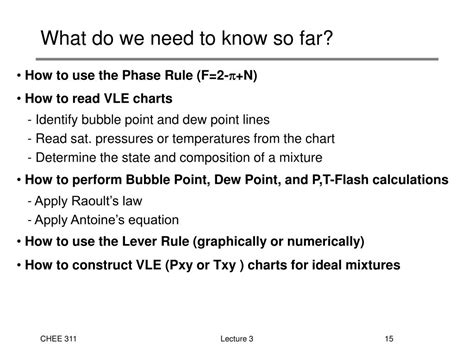 PPT VLE Calculations Introduction PowerPoint Presentation Free Download ID 5759809