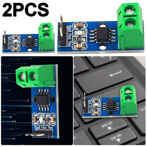 Likrtyny Módulo Sensor Corriente Hall Rango 5a20a30a Acs7125a 5a