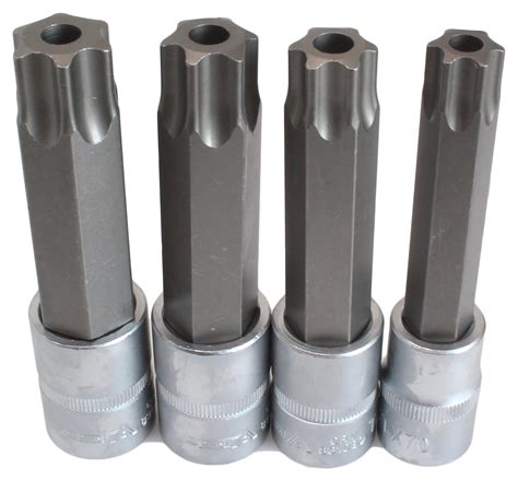Комплект бита торкс с отвор 1/2 T70-T100