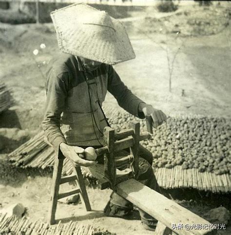 民國老照片：山東棗莊滕縣農民勞作（滕州） 每日頭條
