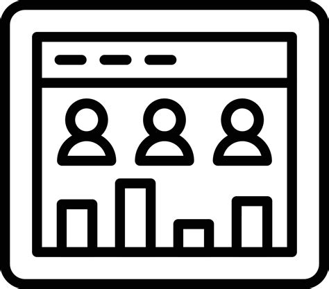 Page Visitors Vector Icon Style 22270899 Vector Art At Vecteezy