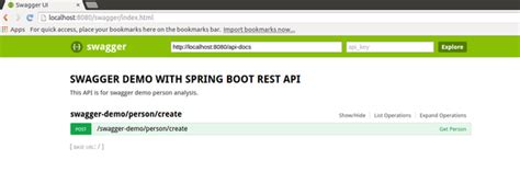integrate swaggerui with spring boot application to the new blog
