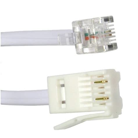 M Bt Cable Phone To Rj Dsl Modem Router Long Wire Lead Telephone Extension Sky Dial Up